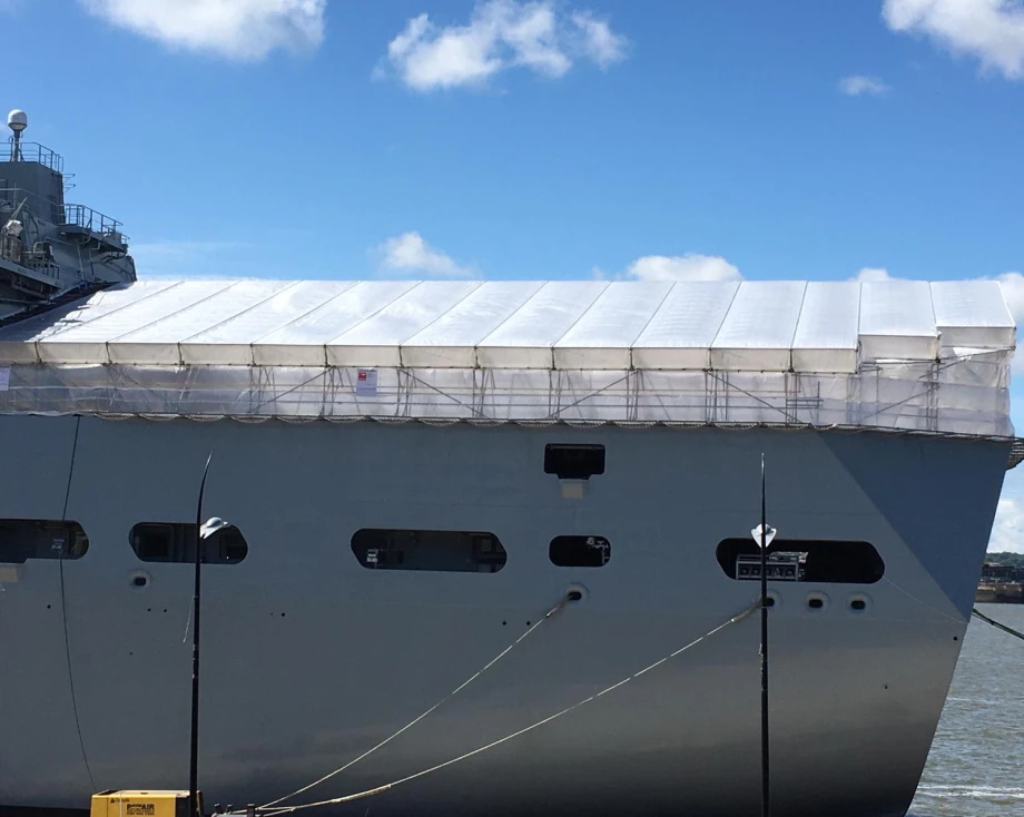 Ship Refurbishment Made Easy With Uni-Roof