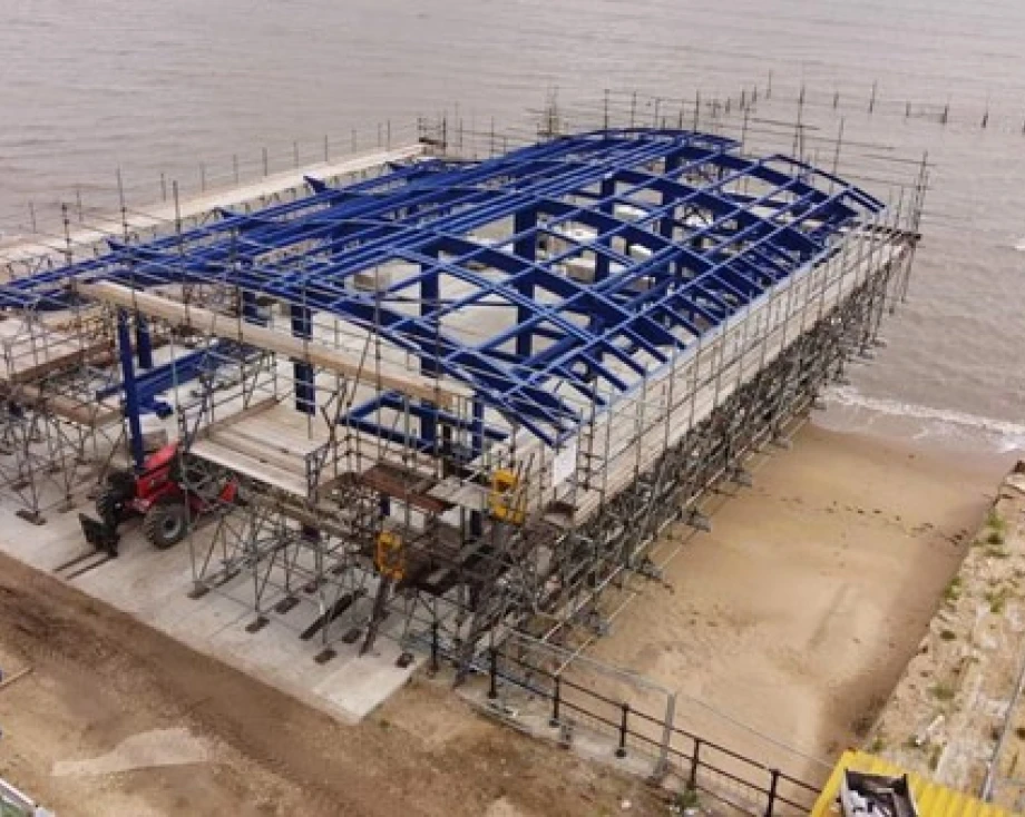 Altrad Generation Supplies Scaffolding for RNLI Cleethorpes