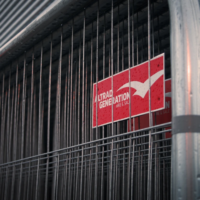 Temporary Fences: HD Round Top Anti-Climb Panel